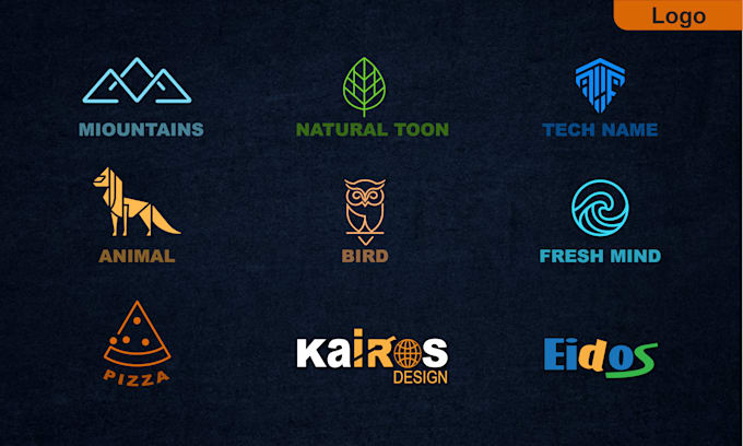 Design wordmark, letter mark, minimalistic, combination logo by ...