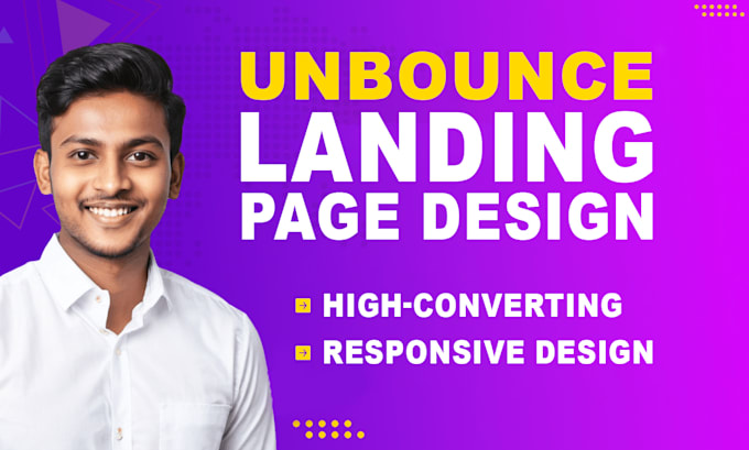 Create high converting and responsive unbounce landing page by ...
