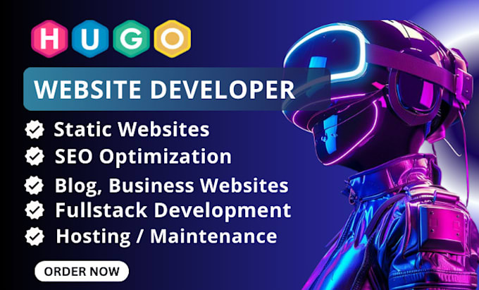 Build or revamp professional hugo website, hugo theme, react, html css ... Build or revamp professional hugo website, hugo theme, react, html css ...