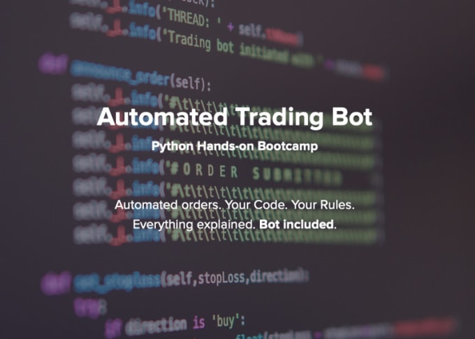 Build trading bot using python and pine for automated strategies by ... Build trading bot using python and pine for automated strategies by ...