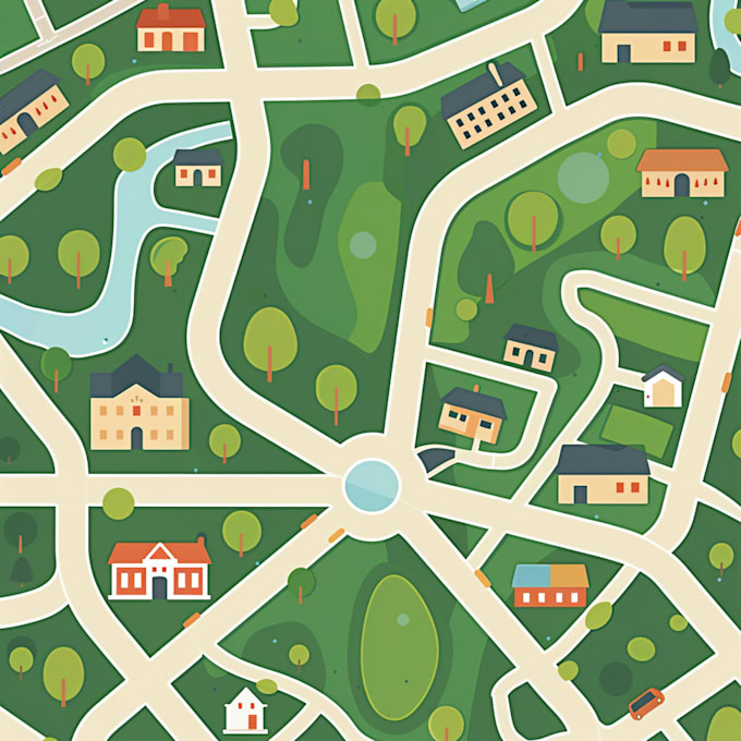 Make a vector map or map design for you by Charlesorn | Fiverr