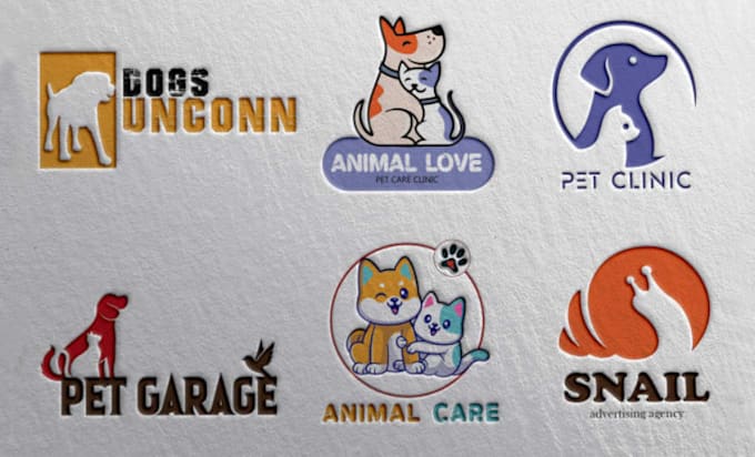 Design minimal amazing pet shop animal logo by Rzhdyerfd | Fiverr