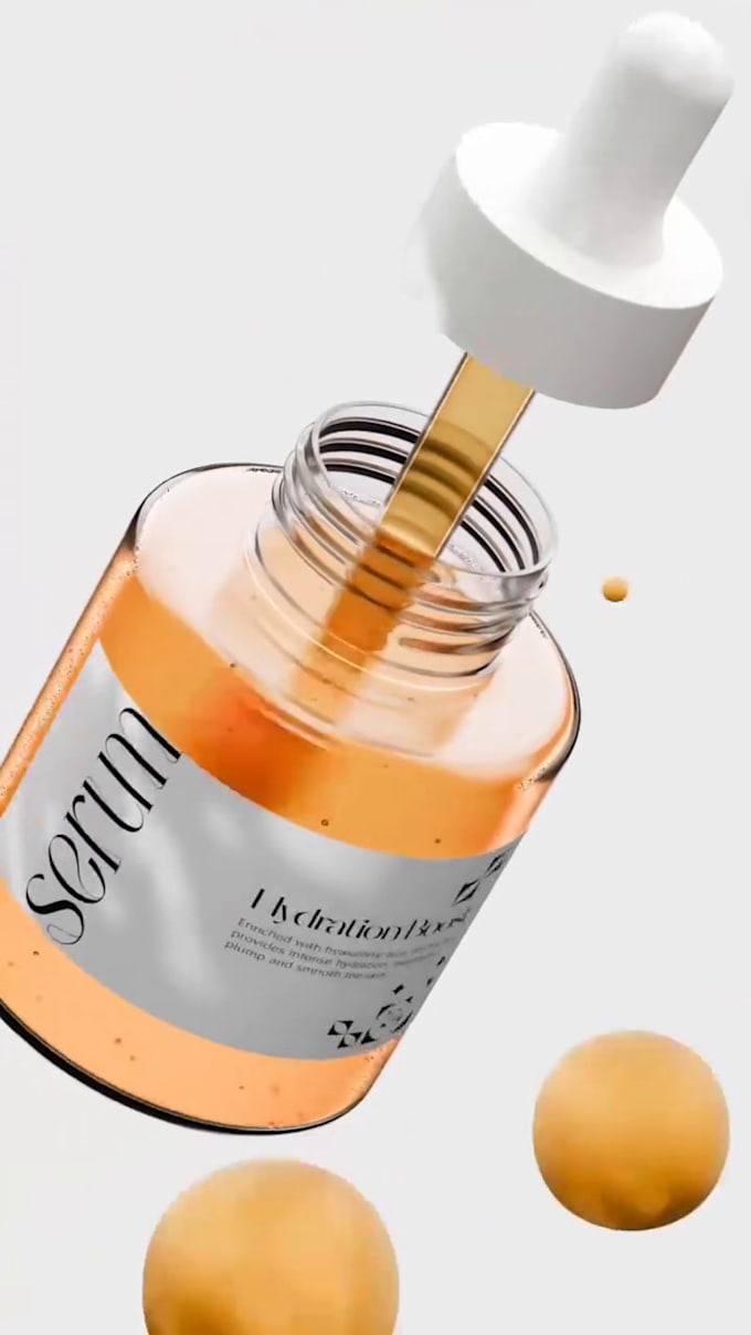 Do 3d cosmetics animation 3d cgi product animation, cosmetics, perfume ...