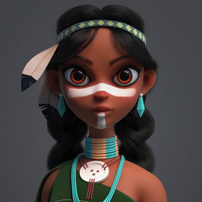 Create cartoon character modeling in blender rig, maya rig, unity ...