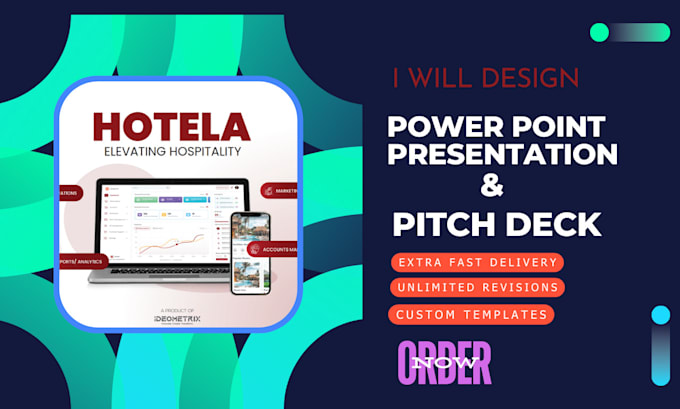 Create winning power point presentations and investor pitch deck design ...