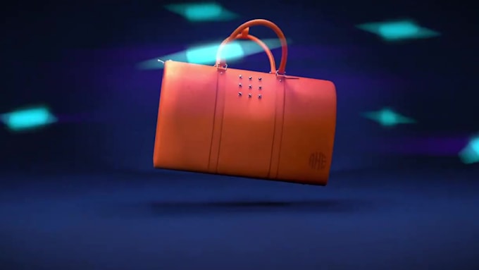 Do 3d bag animation,3d bag modelling,3d bag redering,3d product ...