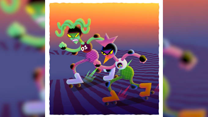 Create simple doodle loop animations by Kitsunella | Fiverr