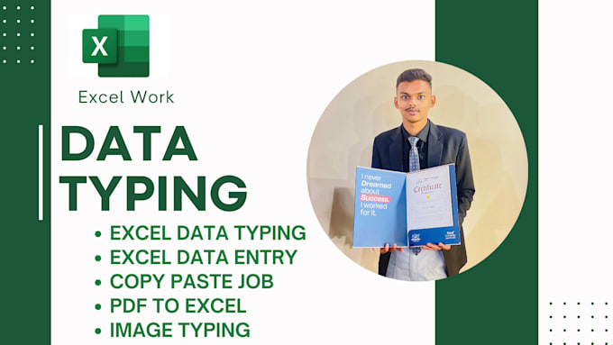 Do Excel Data Entry Copy Paste Work Excel Data Typing Pdf To Excel By Avasar Fiverr