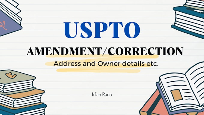 File amendment in pending trademark application at uspto by Irfan ...