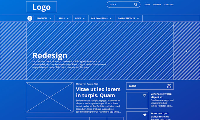 Redesign your current website or application by Ruztung | Fiverr