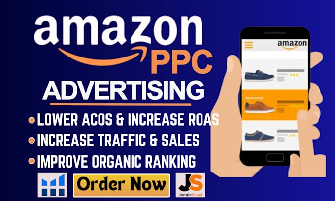 Setup, manage and optimize amazon ppc sponsored ads campaign, amazon advertising