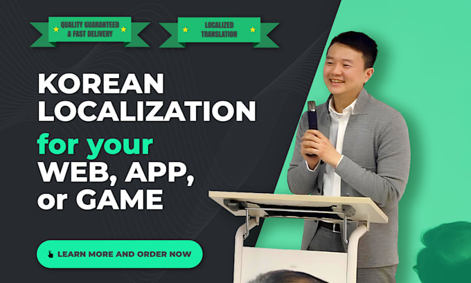 Localize your web, app, or game into korean, or japanese by Alex_ryu | Fiverr
