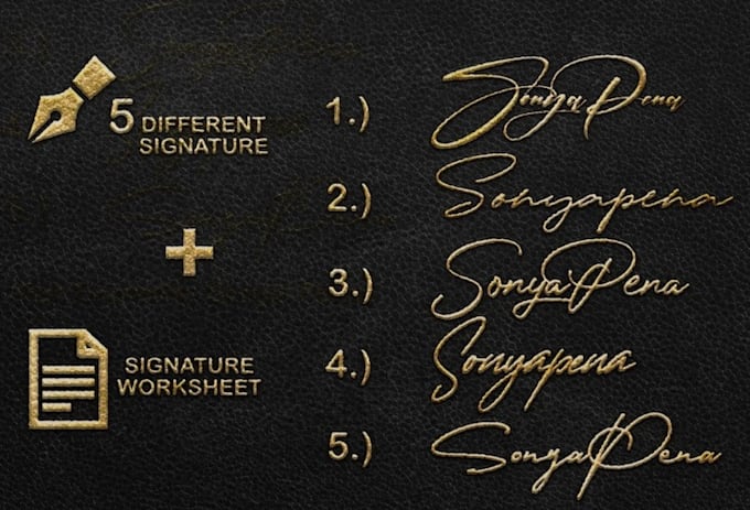Design authentic handwritten signature logo for your brand by ...