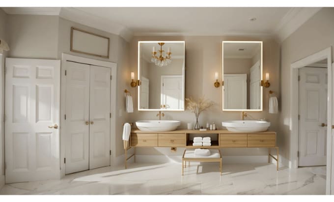 Do 3d cgi interior design with photo realistic 3d rendering by Piecre ...