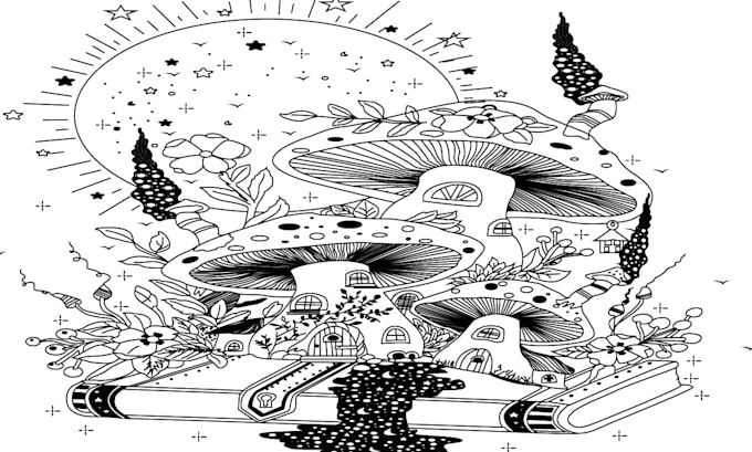 artsy coloring pages