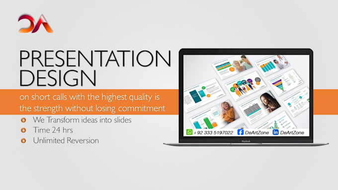 Convert your idea into beautiful presentation by Vectorexpert | Fiverr
