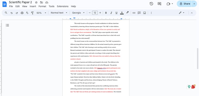 Review and edit writing assignments by Autumnstarrs | Fiverr
