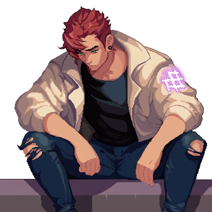 Create custom pixel art characters in high quality for you by ...