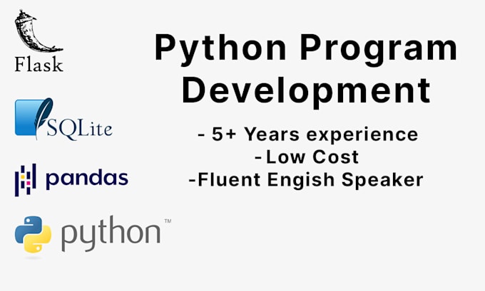 Code you any project you need in python by Toyudev | Fiverr