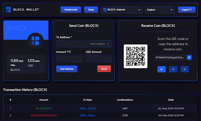 Create a decentralized web wallet, crypto wallet, web app by ...
