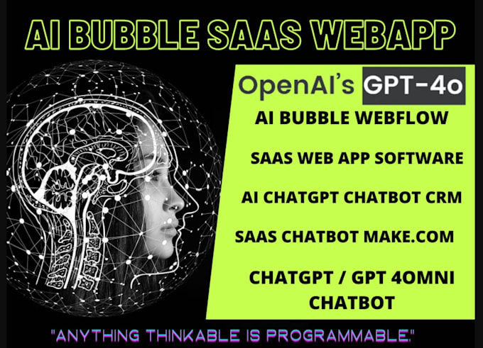 Do crm dms ai app, genai app, flutter saas webapp, ai agent saas app, saas by Dream_dazzl | Fiverr