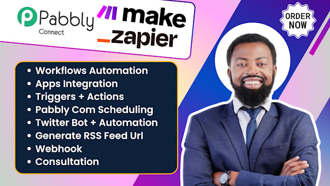 Set up pabbly connect, make com automation integromat, pabbly com scheduling by Manuel_vis009 ...
