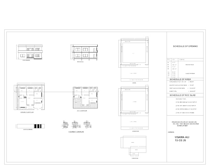 Make models of autocad, assignments of civil engineering, structure ...