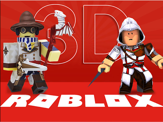 Design roblox 3d models roblox map ugc roblox accessories game icon ...