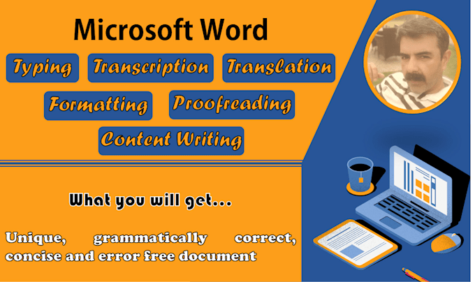 Write, translate, transcript, proofread and format in microsoft word by ...