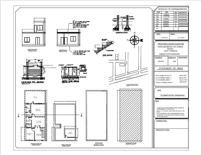 Provide civil drawing solutions ,plans, sections, elevations by Muhammadtufa803 | Fiverr