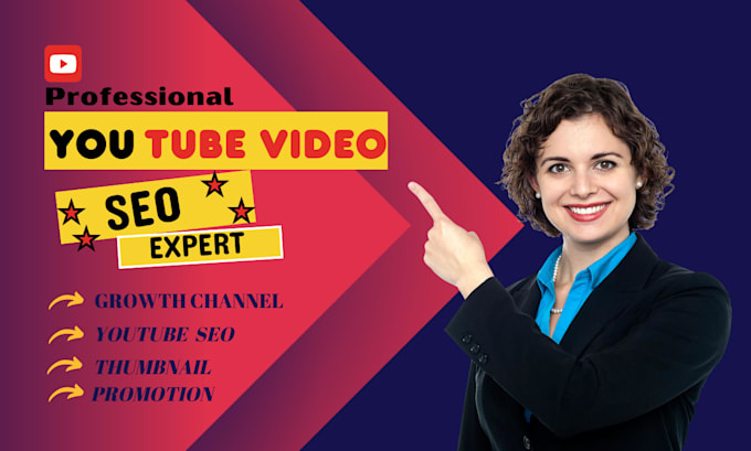 Do best you tube video seo expert optimization and channel growth ...