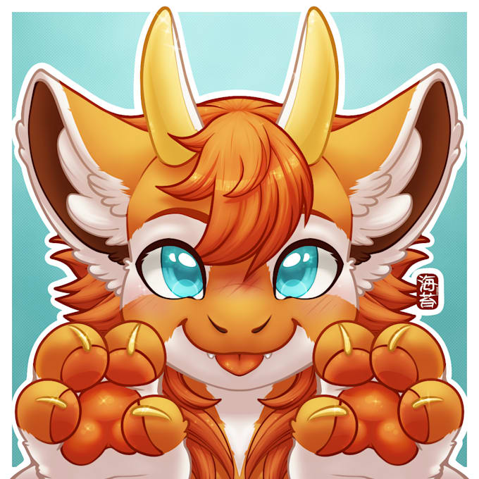 how to draw a furry fox for beginners