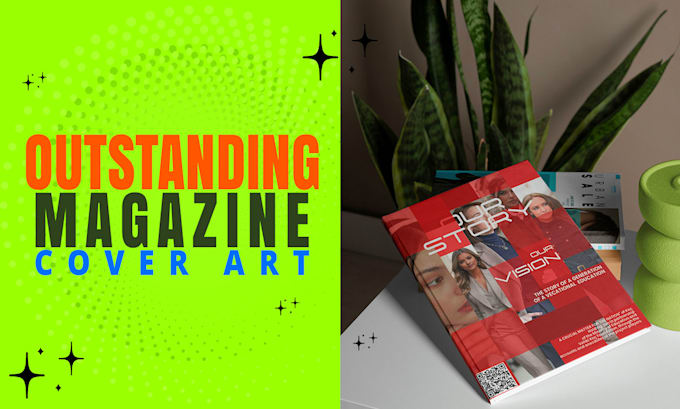 Design a magazine cover magazine layout and magazine ad by Rabia ...