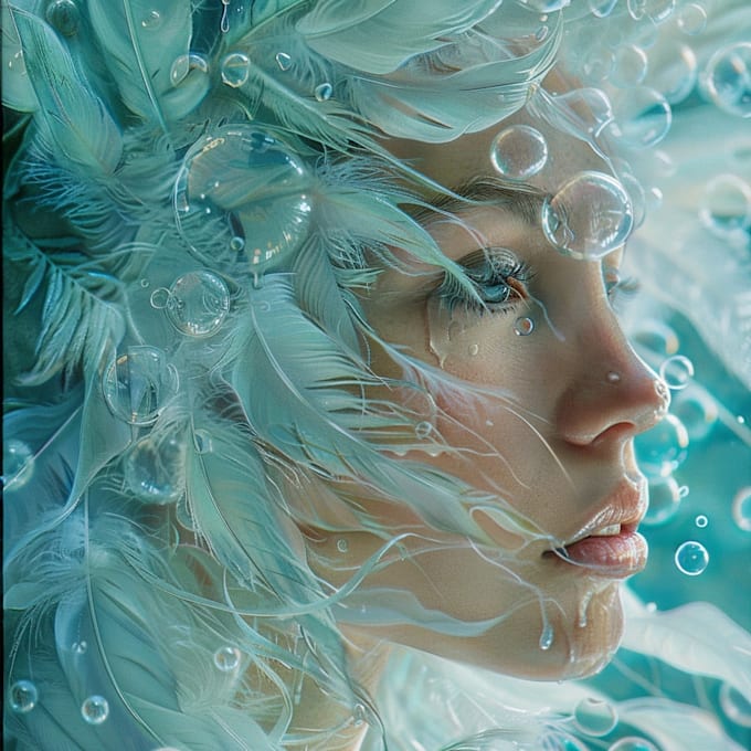 Create mesmerizing ai generated concept art with midjourney by Derkinkle | Fiverr