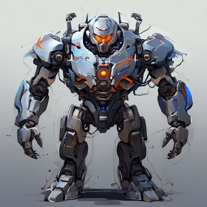 Making anime, mecha, pop art ,fan art and original character by ...