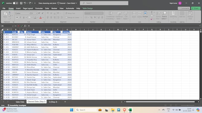 Data analysis and video editing by Rajat_jaiswal_ | Fiverr