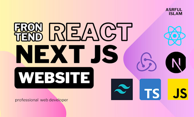 Build your website in react, nextjs, tailwind, typescript by ... Build your website in react, nextjs, tailwind, typescript by ...
