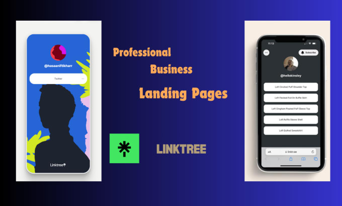 Create a captivating linktree landing page to elevate your online ... Create a captivating linktree landing page to elevate your online ...
