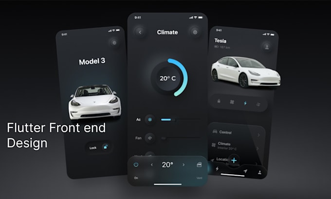 Design flutter app, flutter ui, figma to flutter, flutter front end design