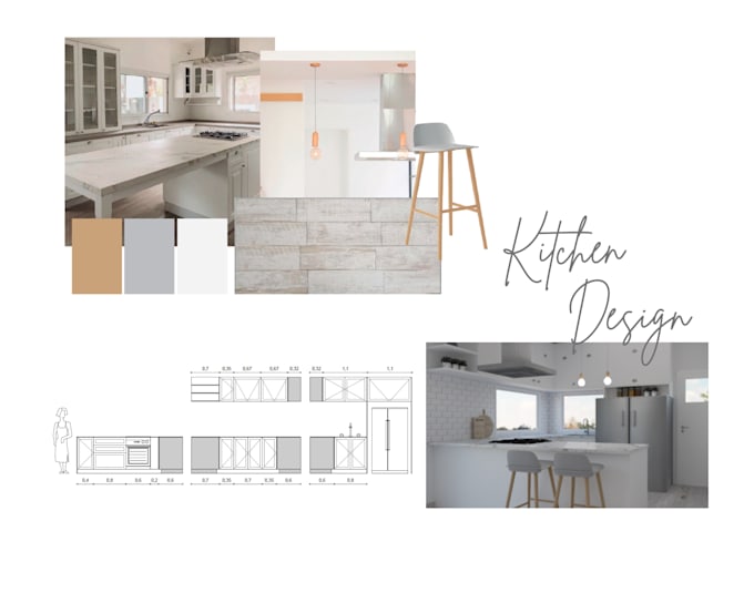 Design your dream kitchen by Hopgrafico | Fiverr