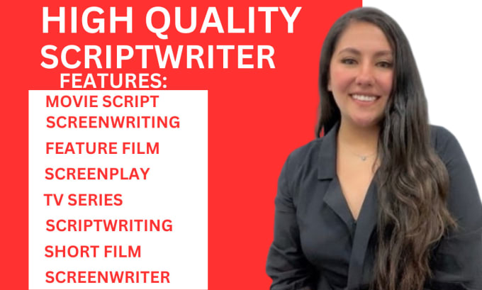 Write industrial standard format screenplay, movie script, tv series ... Write industrial standard format screenplay, movie script, tv series ...