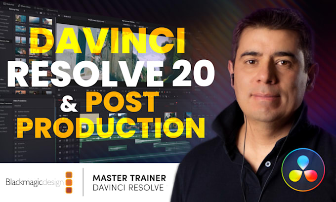 Teach davinci resolve 20 master trainer and postproduction specialist ...