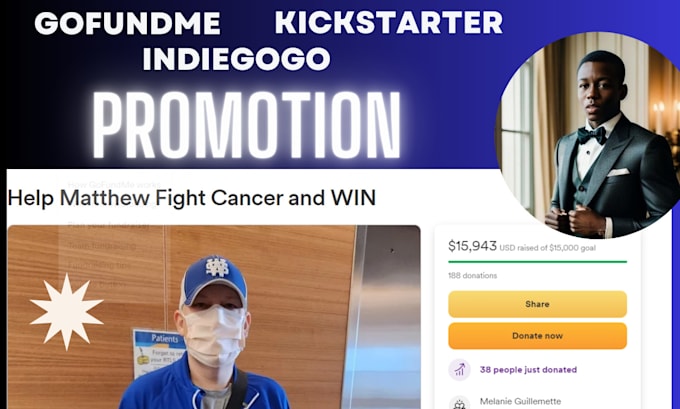 Promote kickstarter, indiegogo and gofundme crowdfunding campaign ads ...