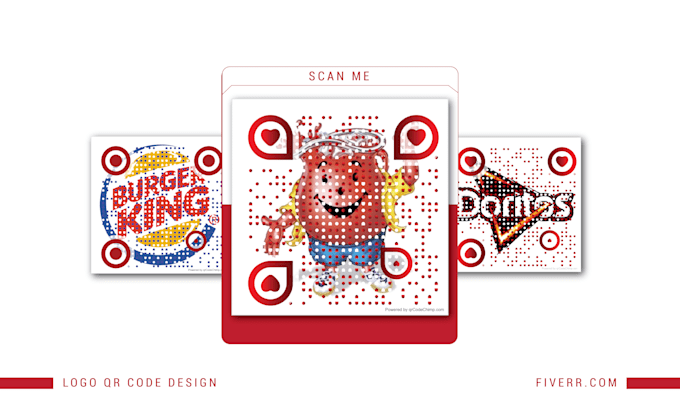 Create an awesome custom logo qr code design within 1 hour by Mollik ...