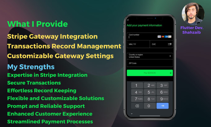 Integrate stripe in flutter by Shaykhay_03 | Fiverr Integrate stripe in flutter by Shaykhay_03 | Fiverr