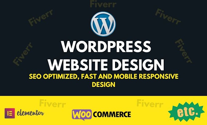 Do wordpress website development, website design, redesign wordpress website by Shashankku | Fiverr