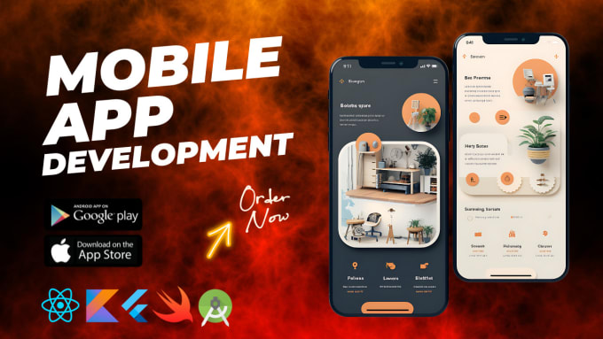 Create Android App Ios App Mobile App Development Using Flutter And