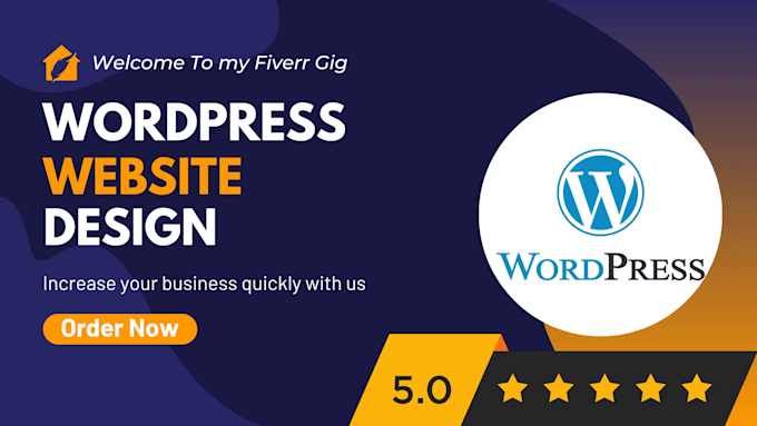 Do custom wordpress website design and ecommerce website by Shahariar_nasim | Fiverr
