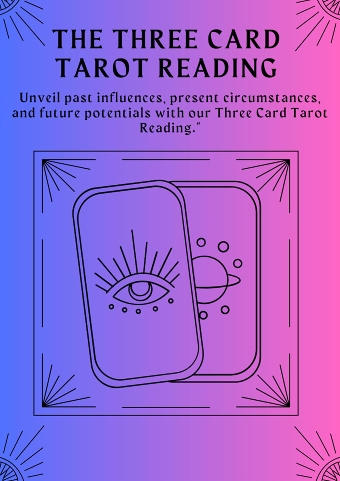 Give you a three card tarot reading by Cosmictarot_ | Fiverr