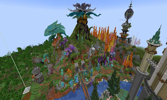 Build minecraft map, minecraft build, spawn, lobby and any theme by ...